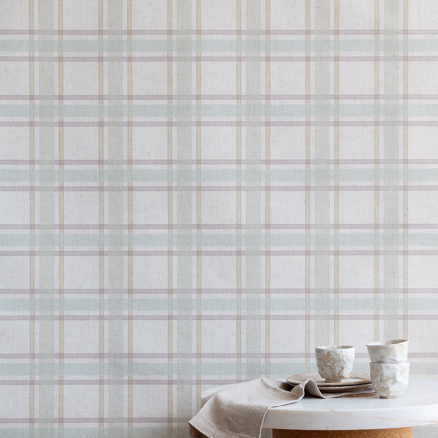 Shop Luxury Linen Wallpaper – Solids, Stripes, Plaids & More – Poppy ...