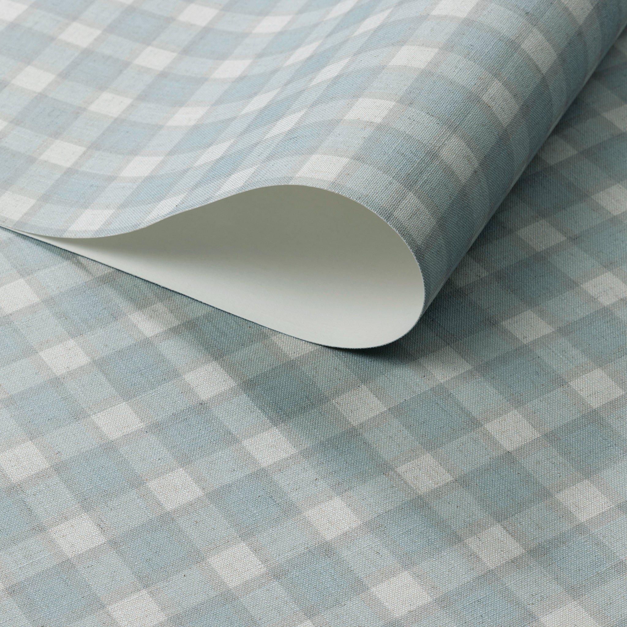 Get Check Plaid Wallpaper – Bold Vintage Checks on Linen – Poppy Print ...