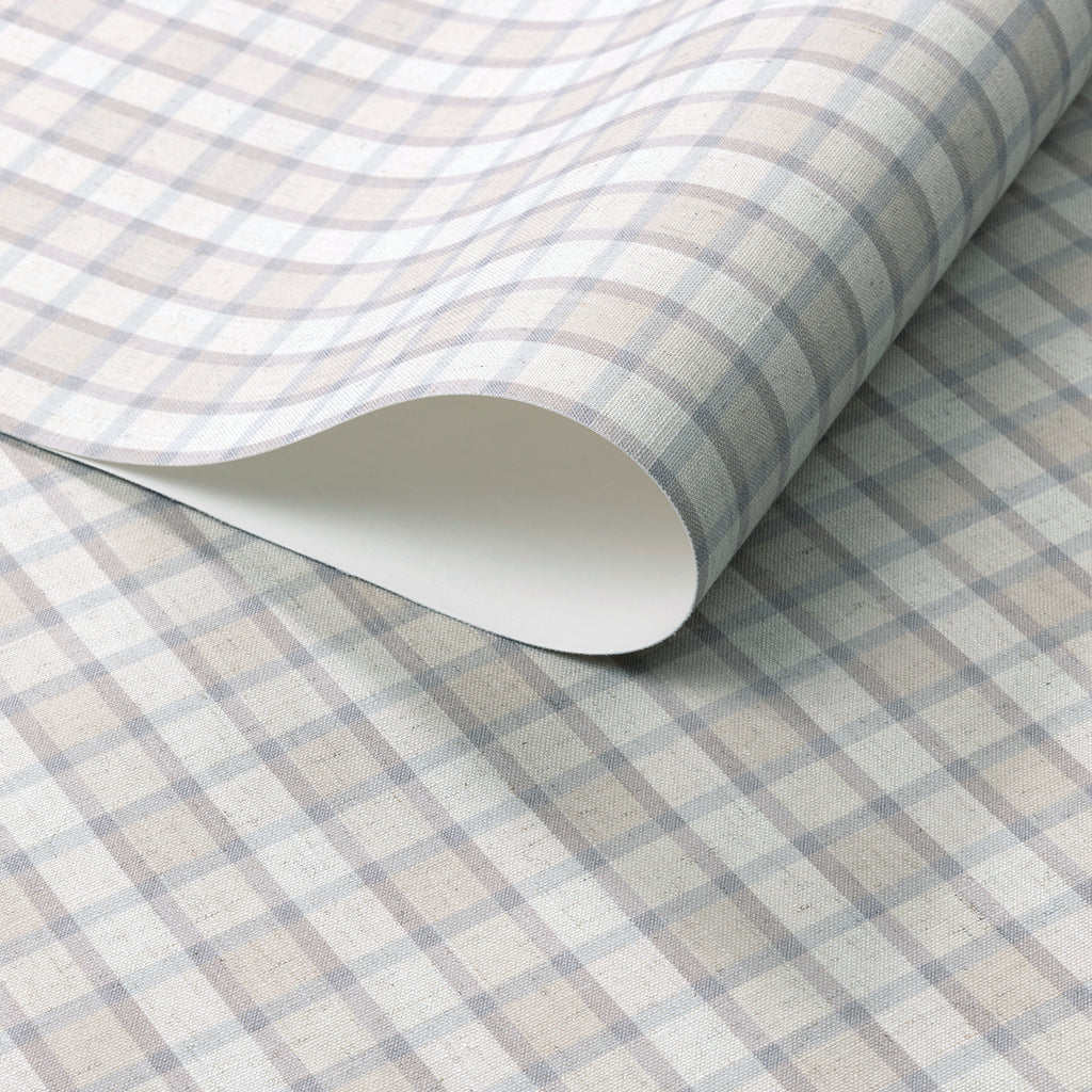 Get Check Plaid Wallpaper – Bold Vintage Checks on Linen – Poppy Print ...