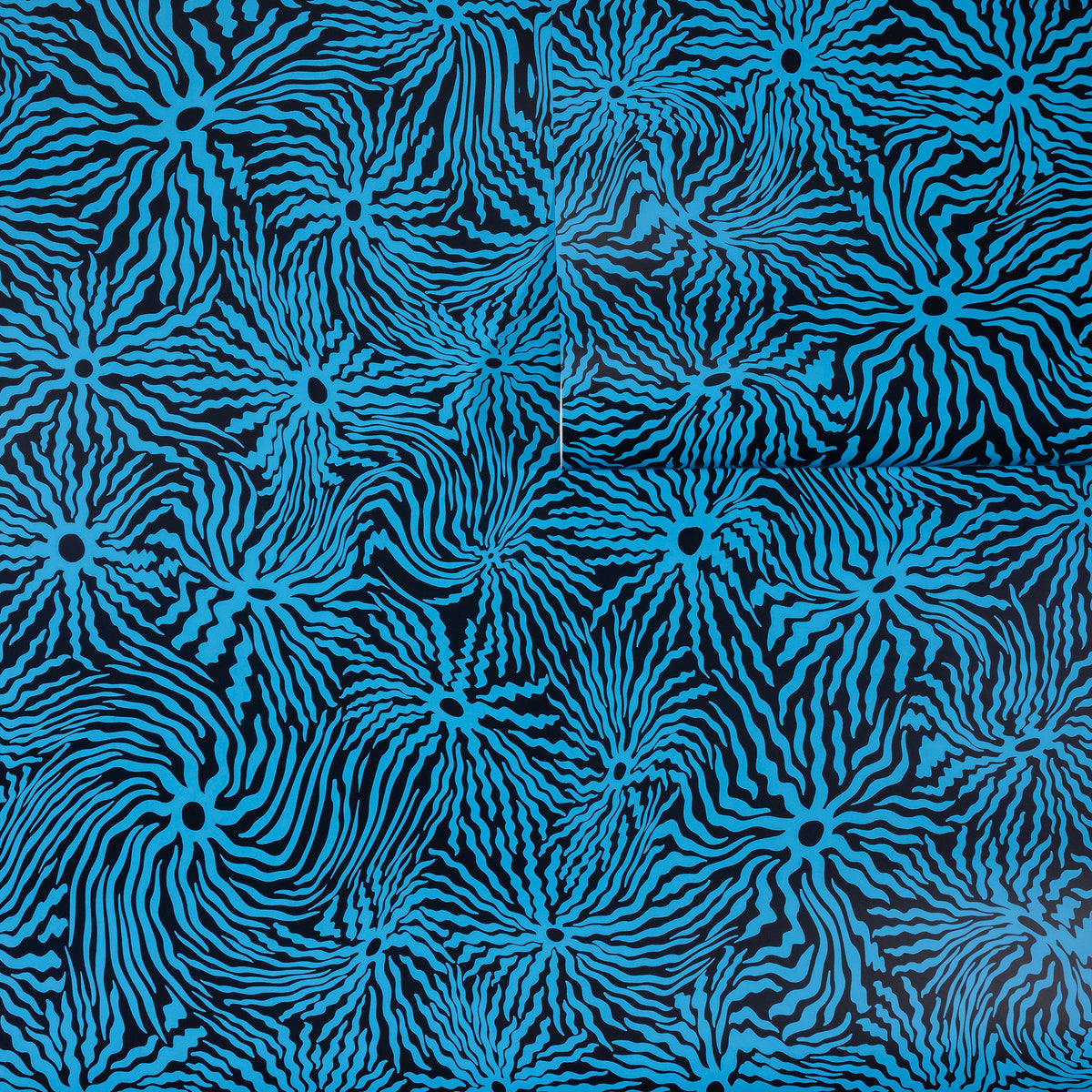 Discover Ra: Hand-Drawn Sun Symbol Wallpaper Spiral in Bold Colors ...